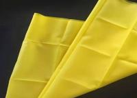 China 77t 195 Mesh Count 42g/M 35% Opening Silk Screen Printing Mesh Yellow for sale