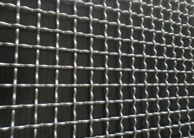 China Galvanized Steel Industrial Crimped Wire Mesh Anti Corrosion Sturdy Structure for sale