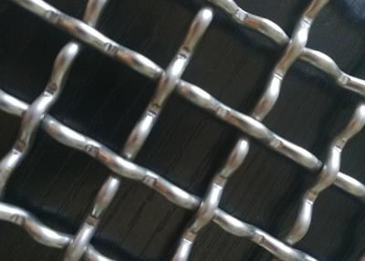 China Quarry Screen 8 Gauge Wire Mesh , Crimped Woven Wire Mesh Custom Length for sale