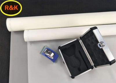 China High Tension Polyester Screen Mesh Plain Weave Faster Tension Stability for sale