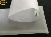 China Unique 25 Micron Nylon Mesh Filter Bags White Color With Chemical Resistance for sale