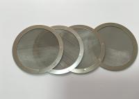 China 316 Sintered Metal Disc Filter High Withstand Voltage Accuracy 5 - 80 Micron for sale