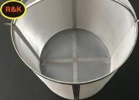 China Smooth Surface Fine Wire Mesh Filter Custom Shape High Porosity Wear Resistance for sale