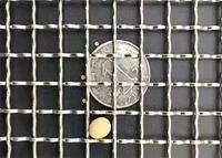 China 304 316 Galvanized Square Mesh Stainless Steel Crimped Woven Wire Mesh for sale