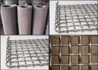 China Woven Construction Square Hole 1.5mm Stainless Steel Wire Mesh for sale