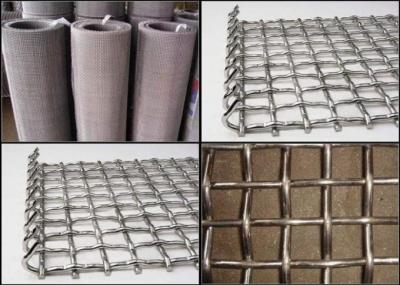 China Woven Construction Square Hole 1.5mm Stainless Steel Wire Mesh for sale