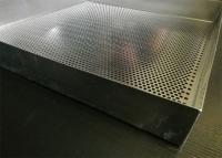 China Air Dry 600x400mm Round Hole Metal SGS Stainless Mesh Tray for sale