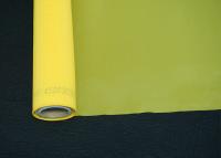 China Smooth Surface Soft Yellow Nylon Mesh High Flexible Strength Alkali Resistant for sale