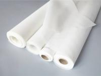 China Food Grade Polyester Screen Wire Mesh 100 Micron White / Yellow Filter Mesh for sale