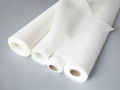 China Food Grade Polyester Screen Wire Mesh 100 Micron White / Yellow Filter Mesh for sale