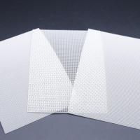 China Mining And Chemical Square Polyester Wire Mesh Custom Aperture White Plain Weave for sale