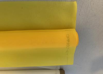 China Yellow Color Polyester 72t Silk Screen Printing Mesh Roll for sale