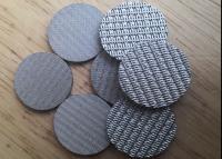 China Sintered Stainless Steel Mesh Disc 200um Explosion Proof Muffler for sale