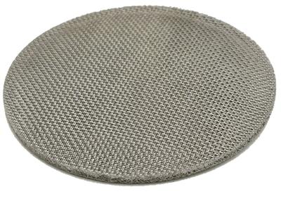 China Vacuum Firing  Liquid Filter 5 Layers 10 15 20 Micron Sintered Stainless Steel Filter Disc for sale