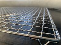 China Custom 40*40cm Stainless Steel Grill Net Square Barbecue for sale