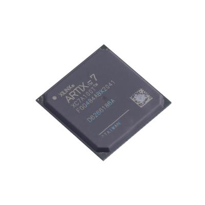China XC7A100T-2FGG484I BGA484 xilinx chips 1V Input-output quantity 285 field programmable gate array IC electronic for sale