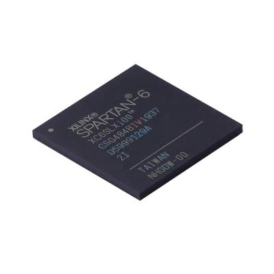 China Meilinmchip Newest XC6SLX100 IC Chip Series Field Programmable Gate Array IC FPGA 338 I/O 484CSBGA XC6SLX100-2CSG484I for sale