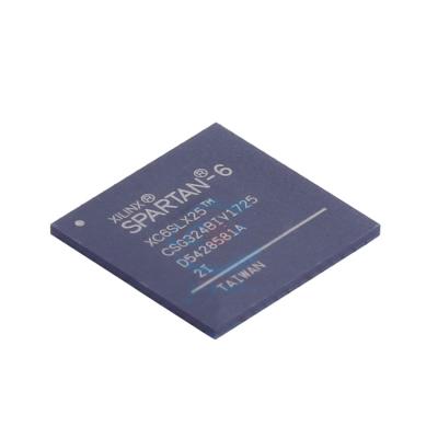 China New Original XC6SLX25-2CSG324I programmable ic chip integrated circuit XC6SLX25-2CSG324I for sale