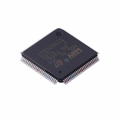 China STM32G431VBT6 (In stock) STM32G431VBT6 100-LQFP (14x14) integrated circuit IC MCU 8BIT 32KB FLASH 40QFN for sale