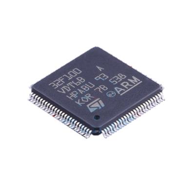 China STM32F100VDT6B New and original STM32F100VDT6B IC MCU 32BIT 384KB FLASH 100LQFP for sale