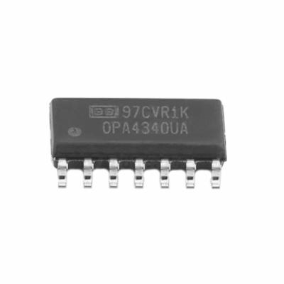China OPA4340UA/2K5 Integrated Circuit New And Original  SOP-14 for sale