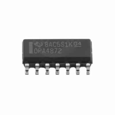 China OPA4872ID Digital Integrated Circuits New And Original SOP14 for sale