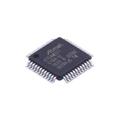 China ATSAMD21G18A-AU  New and Original    ATSAMD21G18A-AU  TQFP-48   Integrated circuit for sale