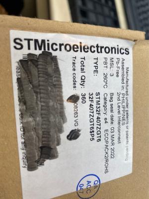 China STM32F407ZGT6  LQFP144  SMDIntegrated Circuits MCU Controller Microcontrol for sale