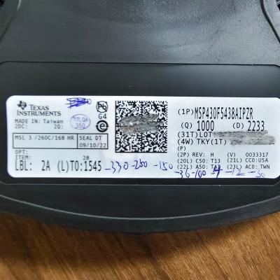 China MSP430F5438AIPZR    New And Original  LQFP-100  Integrated Circuit for sale