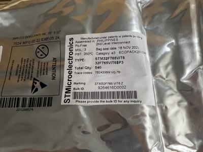 China STM32F765VIT6 LQFP100 Integrated IC Chips New And Original for sale