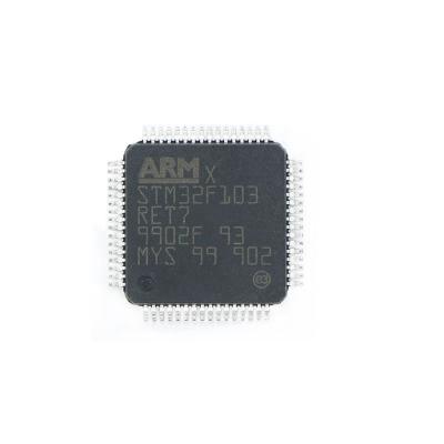 China In Stock Microcontrollers IC MCU 32BIT 512KB FLASH 64LQFP integrated circuits ic chip STM32F103RET7 for sale
