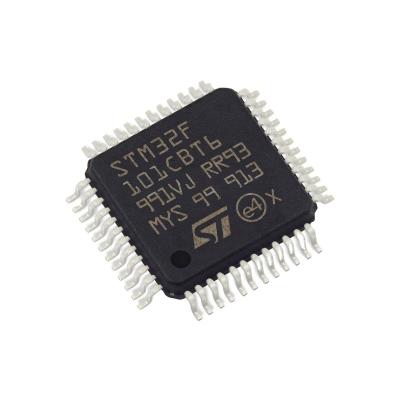 China In Stock Microcontrollers IC MCU 32BIT 128KB FLASH 48LQFP integrated circuits ic chip STM32F101CBT6 for sale