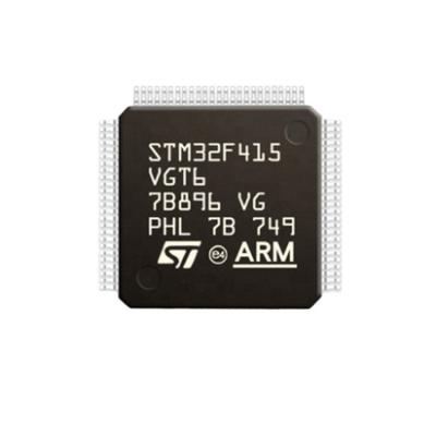 China In Stock Microcontrollers IC MCU 32BIT 1MB FLASH 100LQFP Electronic component Integrated circuits STM32F415VGT6 for sale