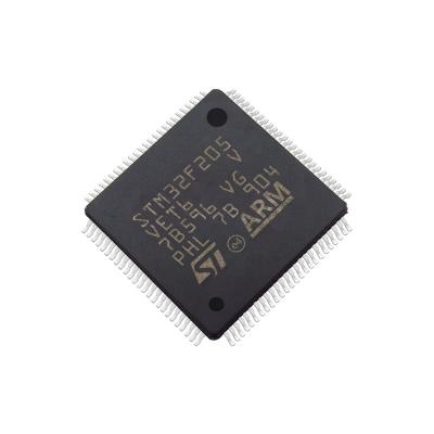China In Stock Microcontrollers IC MCU 32BIT 512KB FLASH 100LQFP Electronic component Integrated circuits STM32F205VET6 for sale