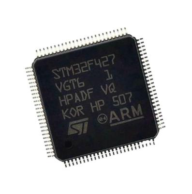 China In Stock Original STM32F427VGT6 32-Bit STM32f ARM Cortex M4 RISC 512kB Flash 100-Pin LQFP Microcontroller IC MCU Chip for sale