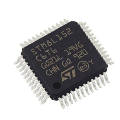 China New Original Microcontrollers IC MCU 8BIT 32KB FLASH 48LQFP integrated circuits ic chip STM8L152C6T6 for sale