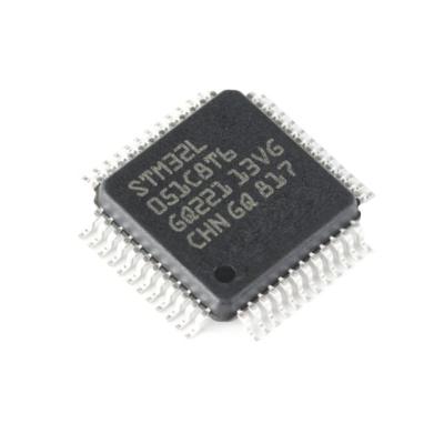 China In Stock Microcontrollers IC MCU 32BIT 64KB FLASH 48LQFP Electronic component Integrated circuits STM32L051C8T6 for sale