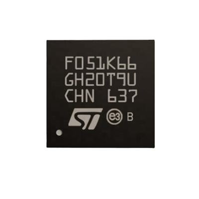 China In Stock Microcontrollers IC MCU 32BIT 32KB FLASH 32UFQFPN Electronic component Integrated circuits STM32F051K6U6 for sale