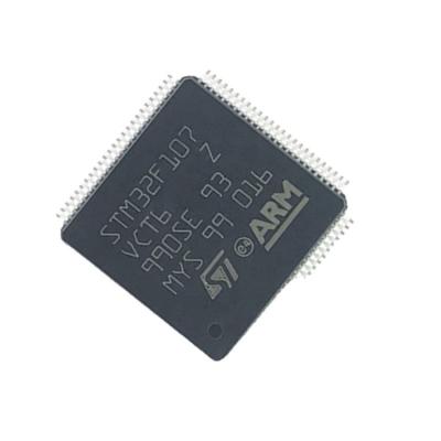 China In Stock Microcontrollers IC MCU 32BIT 256KB FLASH 100LQFP Electronic componants Integrated circuits STM32F107VCT6 for sale