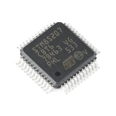 China In Stock Microcontrollers IC MCU 8BIT 128KB FLASH 48LQFP Electronic component Integrated circuits STM8S207CBT6 for sale