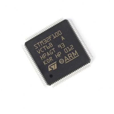 China In Stock Microcontrollers IC MCU 32BIT 256KB FLASH 100LQFP integrated circuits ic chip STM32F100VCT6B for sale