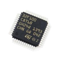China In Stock Microcontrollers IC MCU 32BIT 256KB FLASH 100LQFP integrated circuits ic chip STM32F100VCT6B for sale