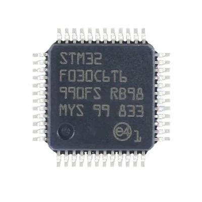 China In Stock Microcontrollers IC MCU 32BIT 32KB FLASH 48LQFP Electronic componants Integrated circuits BGA Chips STM32F030C6T6 for sale
