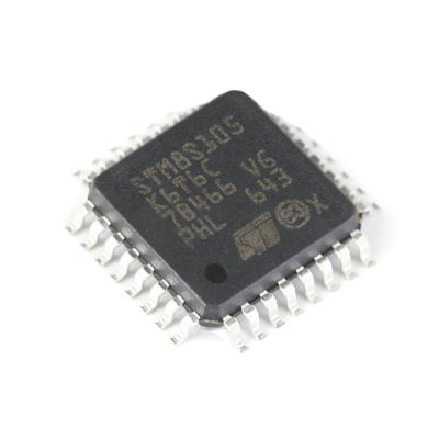 China In Stock Microcontrollers IC MCU 8BIT 32KB FLASH 32LQFP Electronic component Integrated circuits STM8S105K6T6C for sale