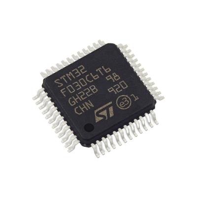 China In Stock Microcontrollers IC MCU 32BIT 32KB FLASH 48LQFP Electronic componants Integrated circuits BGA Chips STM32F030C6T6 for sale