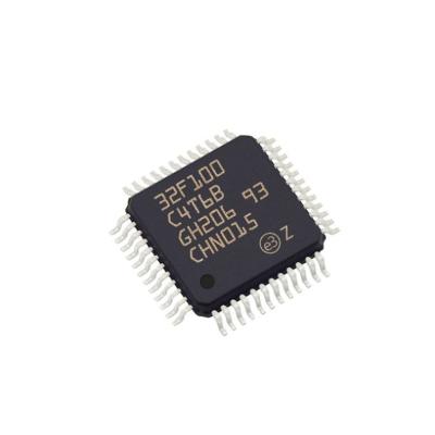 China Chuangyunxinyuan STM32F100C4T6B MCU 8-Bit 16MHz 32KB FLASH 48-LQFP STM Series Microcontroller IC STM32F100C4T6B for sale
