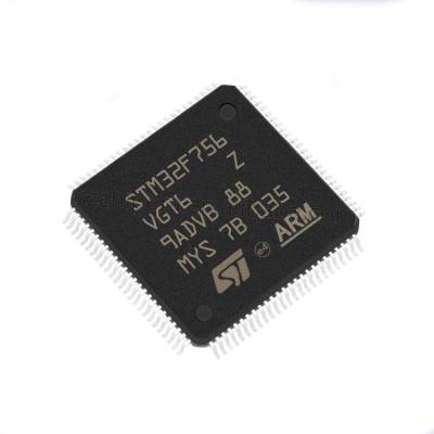 China Chuangyunxinyuan STM32F756VGT6 Quality In Store Electronic Component Integrated Circuit MCU Microcontroller LQFP100 STM32F756VGT6 for sale