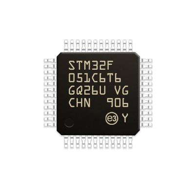 China Chuangyunxinyuan STM32F051C6T6 MCU 8-Bit 16MHz 32KB FLASH 48-LQFP STM Series Microcontroller IC STM32F051C6T6 for sale