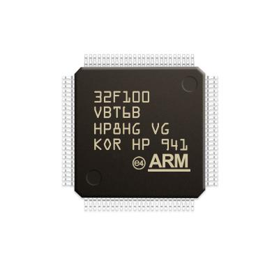 China Chuangyunxinyuan STM32F100VBT6B Quality In Store Electronic Component Integrated Circuit MCU Microcontroller LQFP100 STM32F100VBT6B for sale