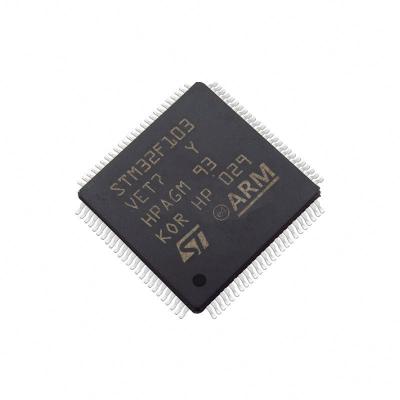 China STM32F103VET7 New Original Microcontroller Online Electronic Components Integrated Circuits LQFP100 MCU STM32F103VET7 for sale
